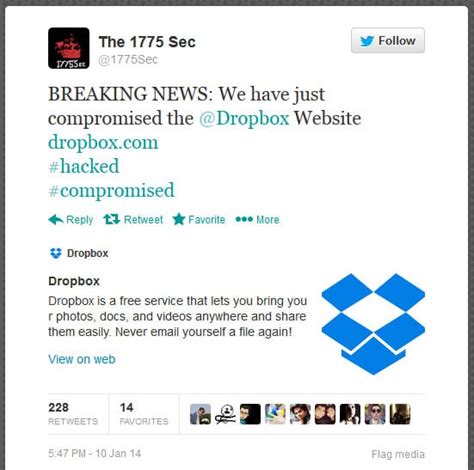 Dropbox Hack A Hoax HotHardware