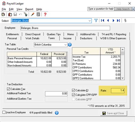 Employer EI Calculation Over Calculation Payroll Sage 50 Community Hub