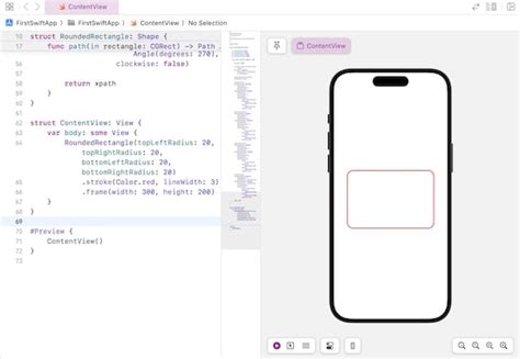 Swiftui Drawing Rounded Rectangle