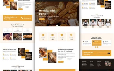Bakery Website Template Free Download Html Codex