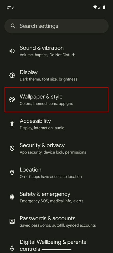How To Change Icon Size On Android Phones Android Authority