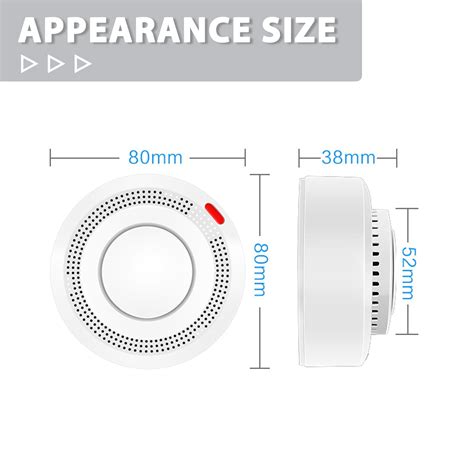 Bseed Zigbee Smoky Sensor Zigbee Smoke Detector Bseedswitch