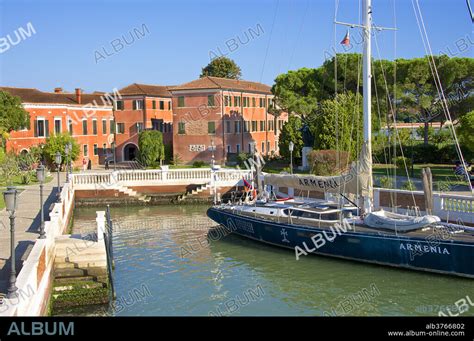 Armenian Monastery San Lazzaro Degli Armeni And Armenian Sail Boat