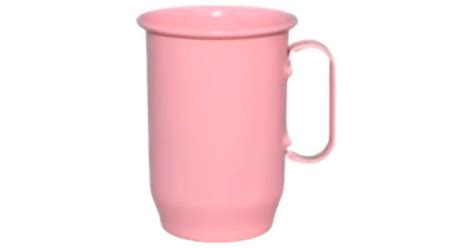 Caneca De Chopp Aluminio Rosa ml P Sublimação
