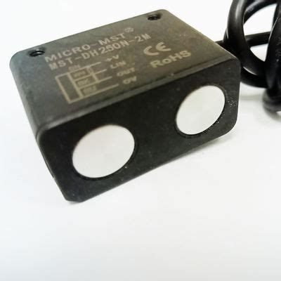 Npn Signal Output V Ultrasonic Range Finder Sensor Mm Measuring Range