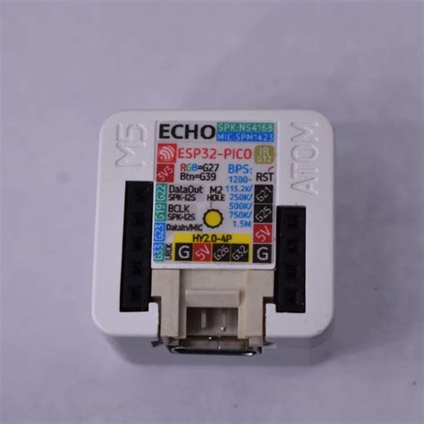 M5Stack Resmi ATOM Echo Ak Ll Hoparl R Geli Tirme Kiti ESP32 Bluetooth