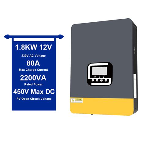 12v 220v Off Grid Mppt Invertor 18kw Solar Charge Controller Power