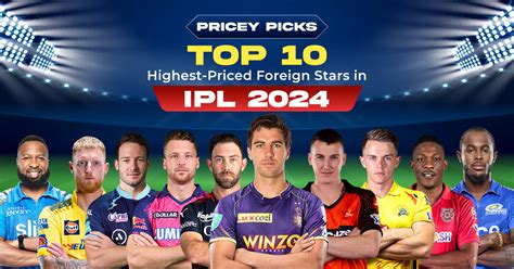 Pricey Picks Top 10 Highest Priced Foreign Stars In IPL 2024 Iplcricbet
