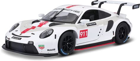 Bburago 124 Racing Porsche 911 Rsr Gt Diecast Car Multicolor