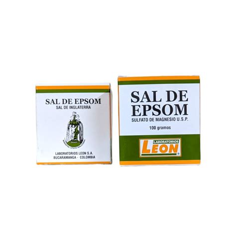 Sal De Epsom Laboratorios Léon S A