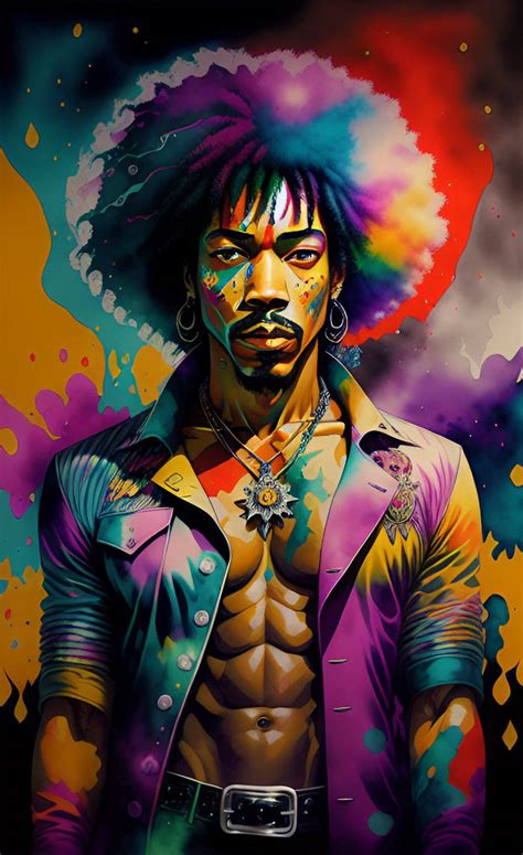 Jimi Hendrix By Jeffdoute On Deviantart