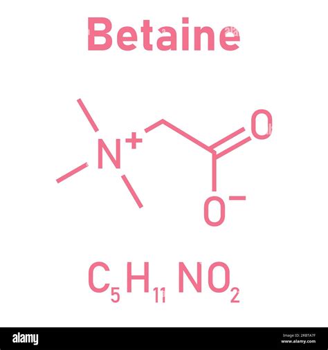 Chemical Structure Of Betaine C5h11no2 Chemical Resources For
