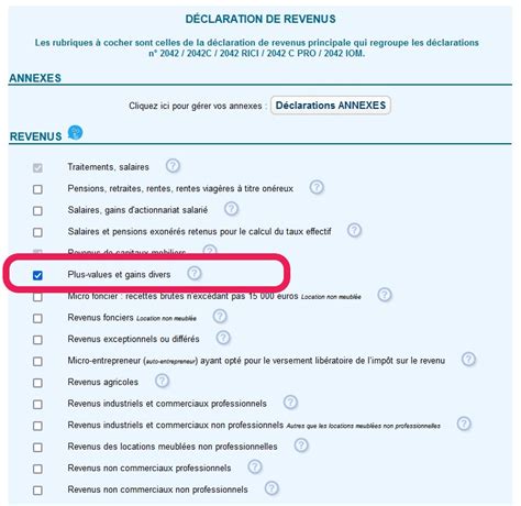 Plus Value Immobili Re Comment Remplir La D Claration De Revenus