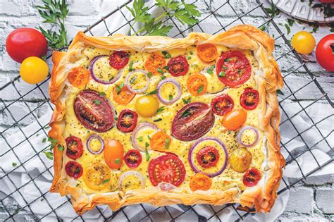 Tomato And Ricotta Tart Wellbeing Magazine