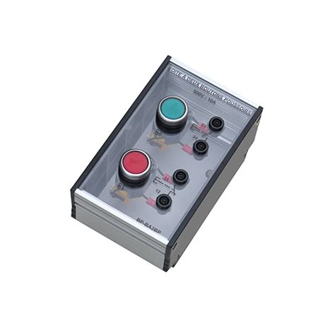 Box With Two Push Buttons Didactic Equipment Electrical Skills Training