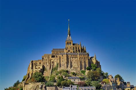 Mont Saint Michel Abbey Free Photo On Pixabay