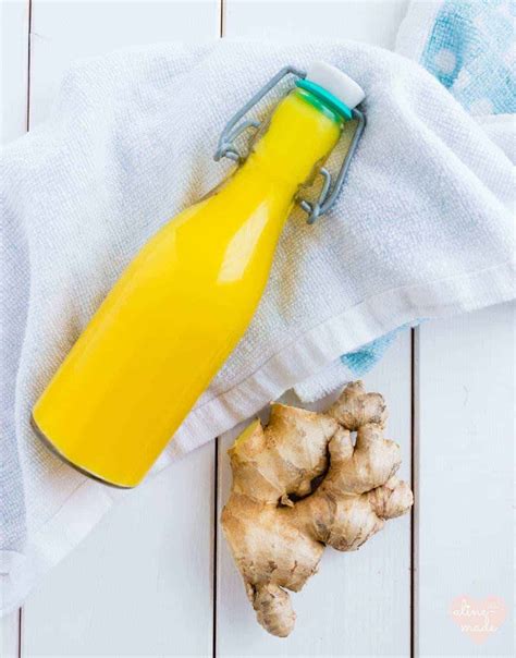 Lemon Apple And Ginger Shot Recipe Aline Made