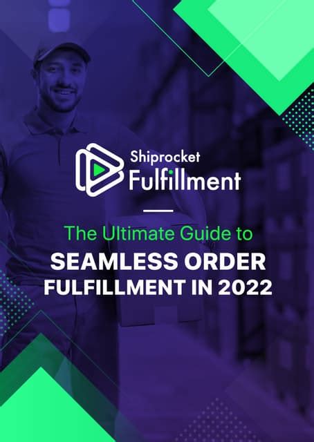 Order Fulfillment Guide To Grow Your Ecommerce Business Pdf