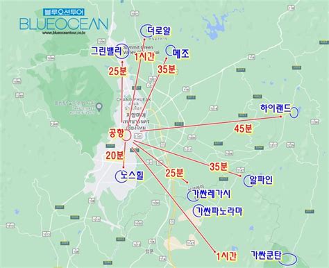 치앙마이 골프장 위치 지도 난이도 특징 정리ft 직접 찍은 사진 네이버 블로그