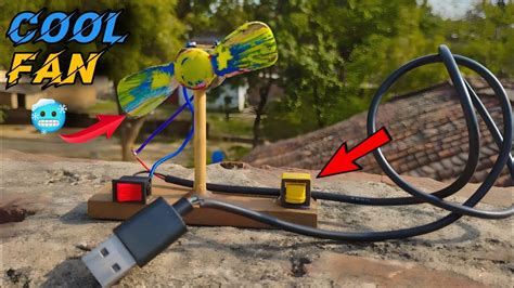 DC Motor Se USB Fan Kaise Banaen Smartdevil Usb Fan How To Make