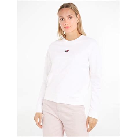 Tommy Jeans Tjw Bxy Xs Badge Crew Crew Sweaters Frasers