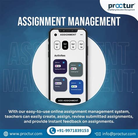 With Our Easy To Use Online Assignment Management System Teachers Can
