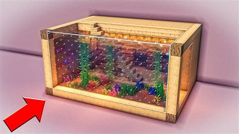 Minecraft Tutorial How To Build An Aquarium Survival House YouTube