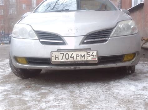 Туманочки орига — Nissan Primera (P12), 2 л, 2003 года | тюнинг | DRIVE2