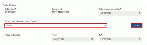 User Manual Filing An Appeal Against Demand Order FORM GST APL 01