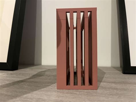 Modern Modular Rectangular Clock By Cobalt Download Free Stl Model