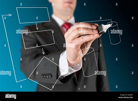 Empty Flow Chart Diagram Hi Res Stock Photography And Images Alamy