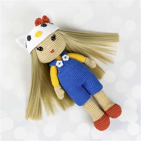Crochet Doll In Kitty Costume Free Pattern Amigurumi Today