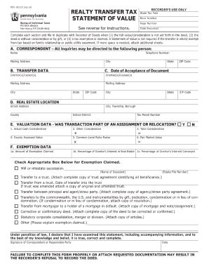 PA DoR REV EX Fill Out Tax Template Online