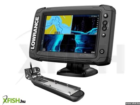 Lowrance Elite 7 Ti2 Active Imaging jeladóval Halradar