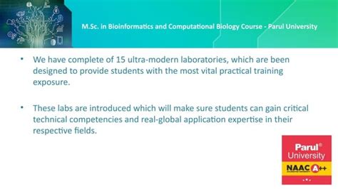 Msc In Bioinformatics And Computational Biology Ppt Pptx