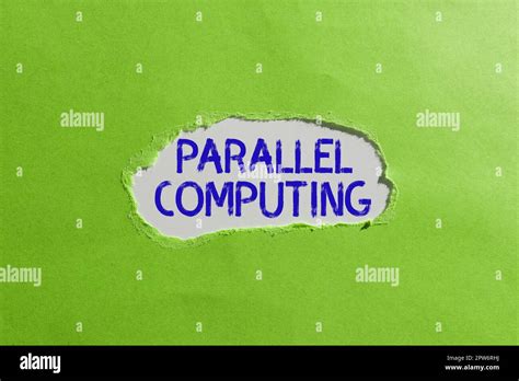 Conceptual Caption Parallel Computing Business Overview Simultaneous