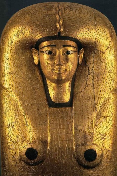 The Gilded Coffin Of The Ancient Egyptian Queen Ahhotep Ii Who Was