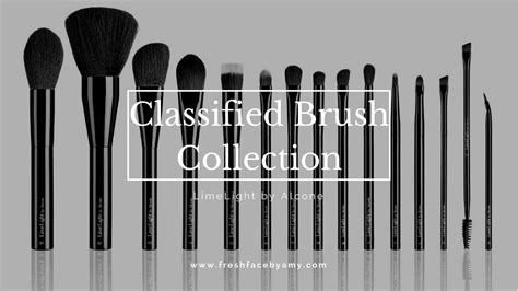 LimeLight By Alcone Classified Brush Collection Review YouTube