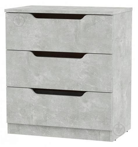 ᐉ Комод Компаніт 3М 610x690x380 мм ательє світле ательє світле • Краща ціна в Києві Україні