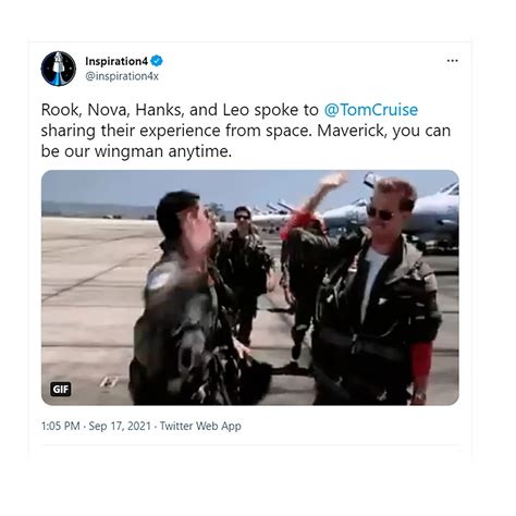 Los Turistas En La Nave De Spacex Conversaron Con Tom Cruise Desde El