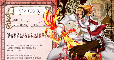 Guiltytrump2】 【guiltytrump2】ヴィルクス【イグニス塔】 鴨葱のイラスト Pixiv