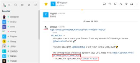 Black Page On Certain Links Ie Twitter · Issue 19294 · Rocketchat