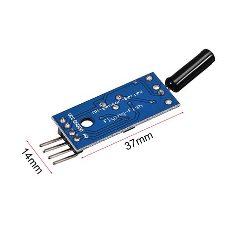 Uxcell High Sensitive Vibration Switch Sensor Module Sw 18010p Normally