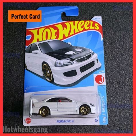 Hot Wheel Honda Civic Si Putih 2024 Jdm Collections Series Honda Civic