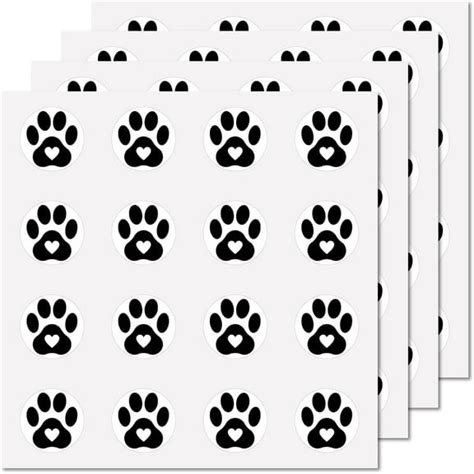 Shop Paw Print Stickers For Creative Decorating And Crafting