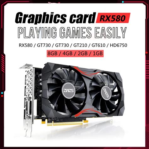 Pc Rx580 Gddr5 Gpu 1257