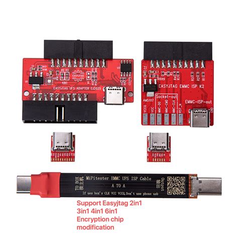Encryption Chip Modifcation Con Easy Jtag Emmc Ufs Isp Kit