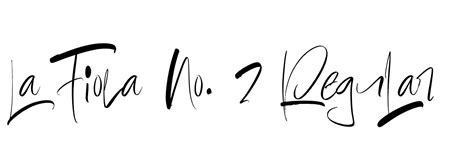 La Fiola No 2 Regular Font Webfont And Desktop Myfonts