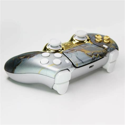 Nevermarble Gold Marble Ps5 Controller Killscreen