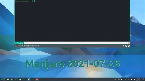 Manjaro 2021 07 28 nueva actualización estable con mejoras sobre todo